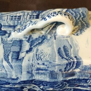 Old Foley James Kent | Dining | Rare Old Foley Blue And White Ceramic ...